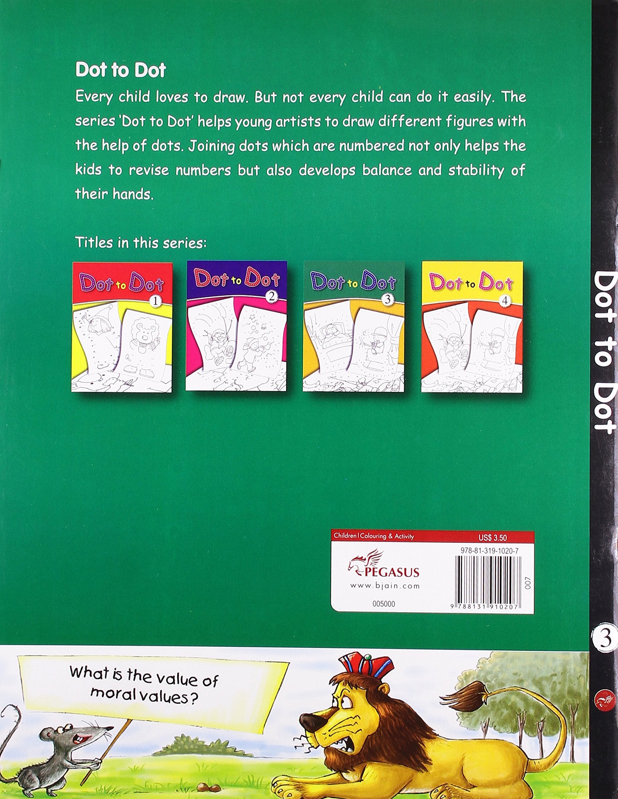 Dot To Dot - 3 (My Big Activity Book) | INT395 DOT TO DOT 3– KidsROAR