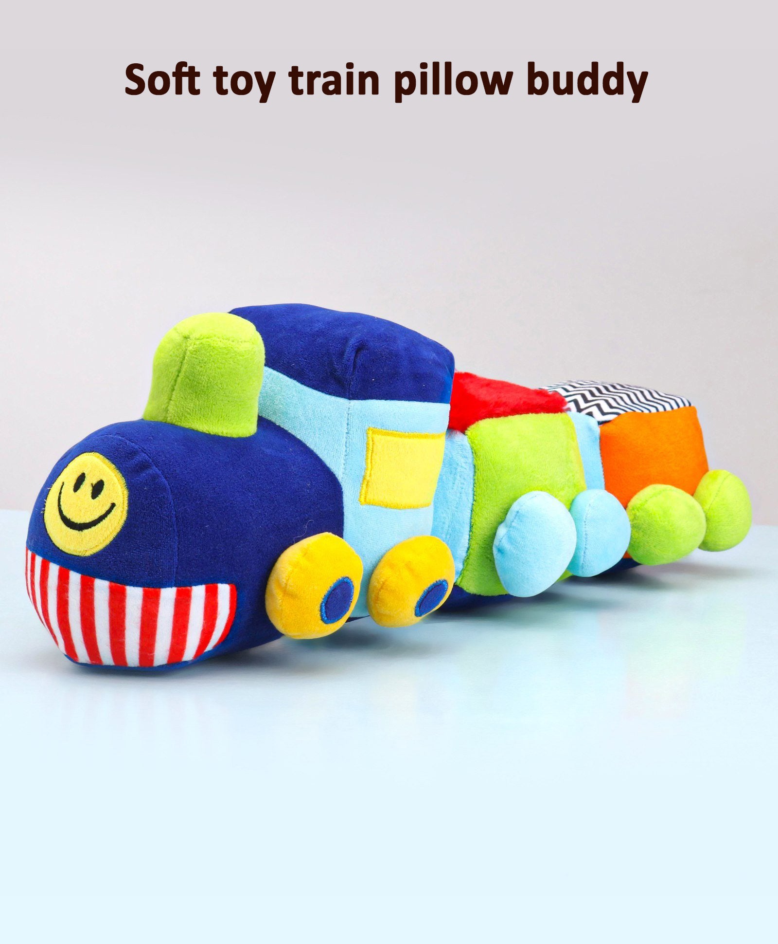 Activity Soft Toy Train Multicolour | INT462 BABY TRAIN SOFT– KidsROAR