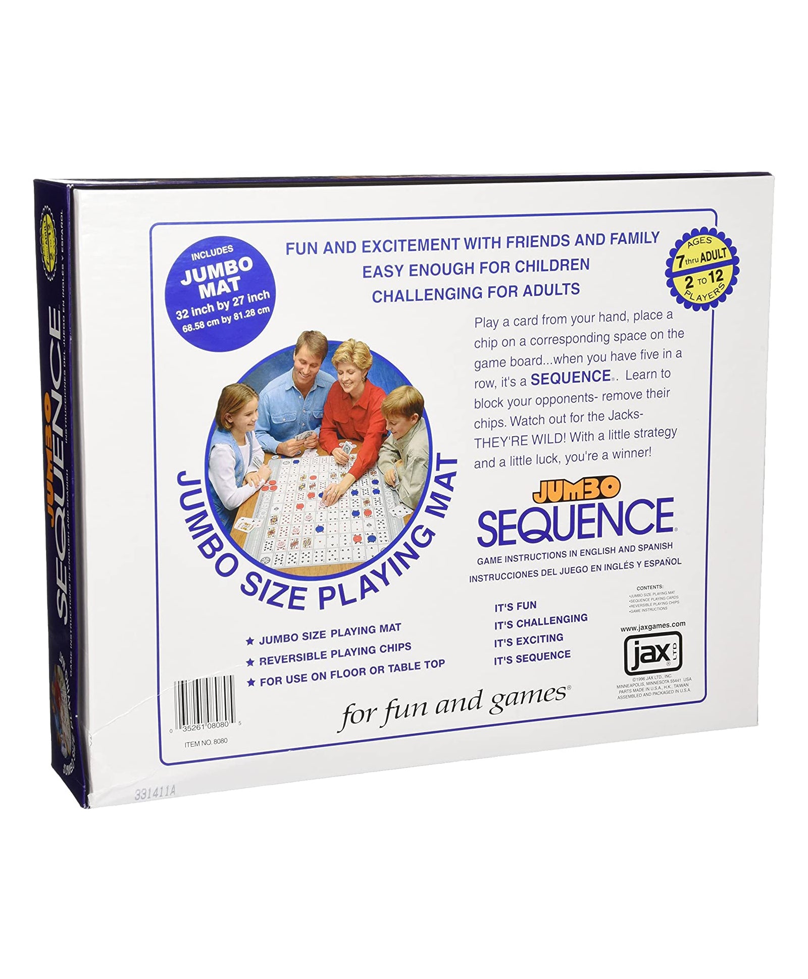 Jumbo Sequence Game | 55209 JUMBO SEQUENCE– KidsROAR