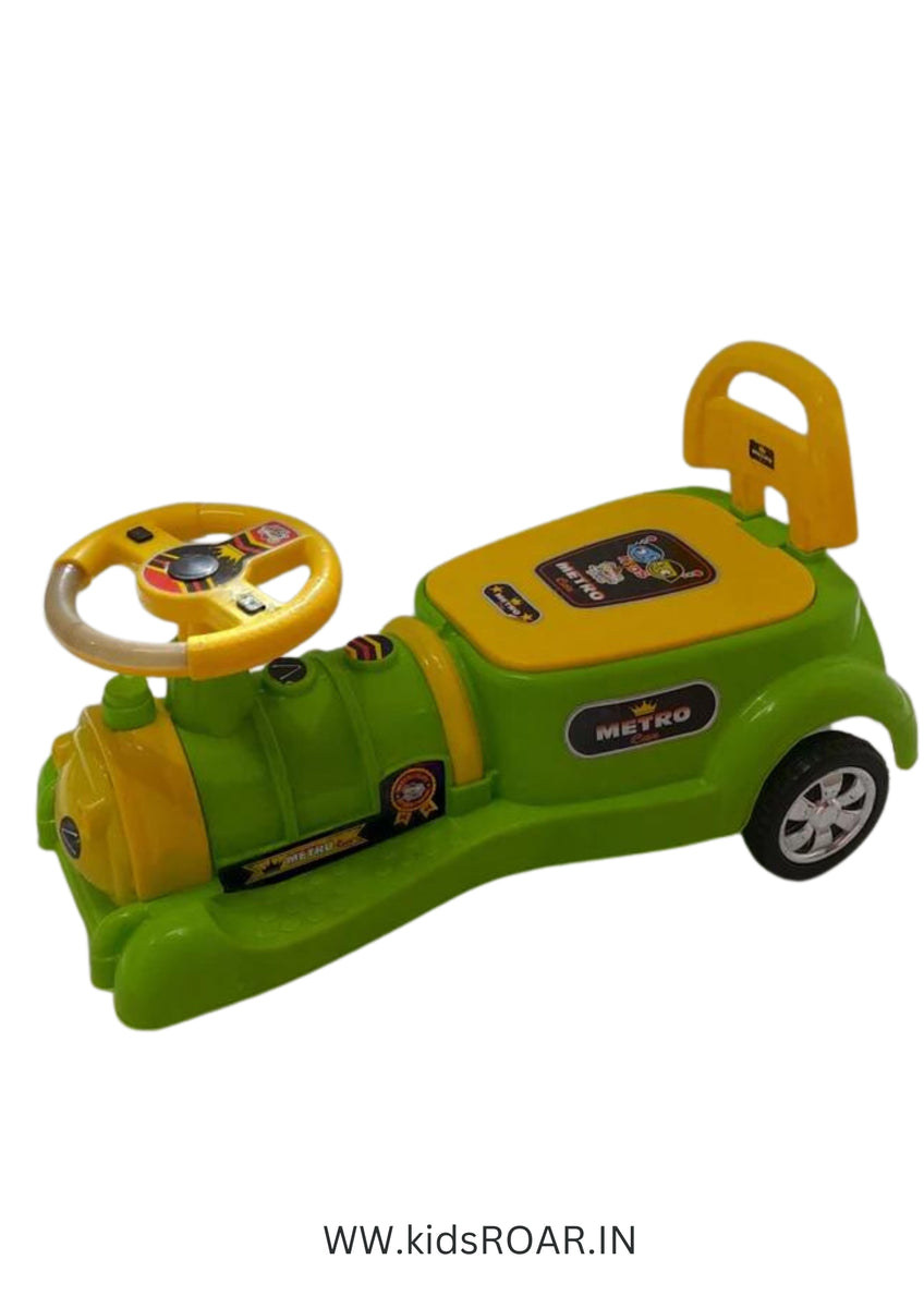 Metro Swing Car For Kids | With Light And Music– KidsROAR