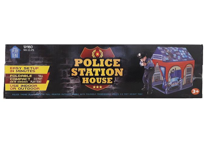 Police Station Kids Tent House || NX11-PS POLICE STATION TENT– KidsROAR