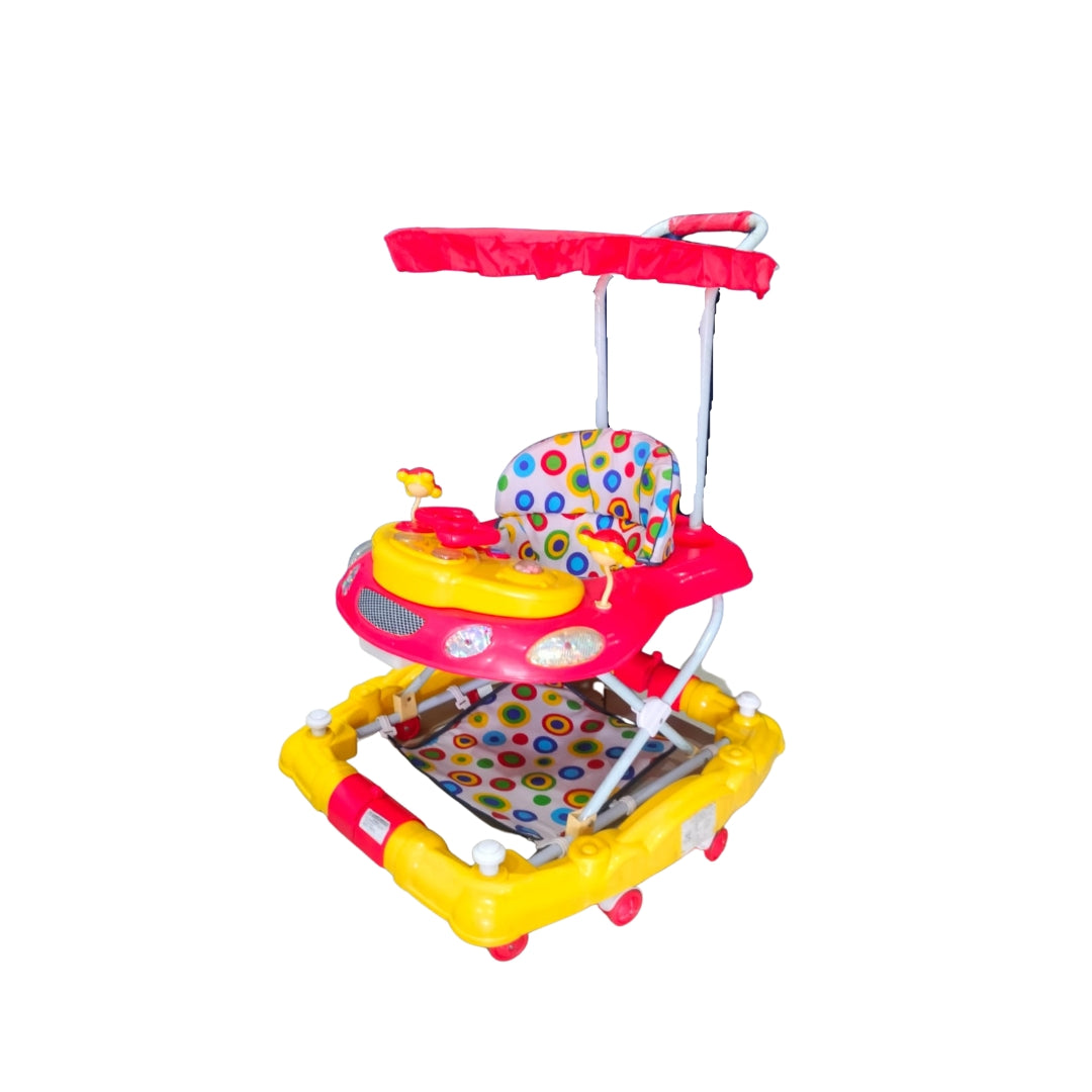 kidsROAR Baby Walker 6-18 Months Learn To Walk With Height Adjustable ...