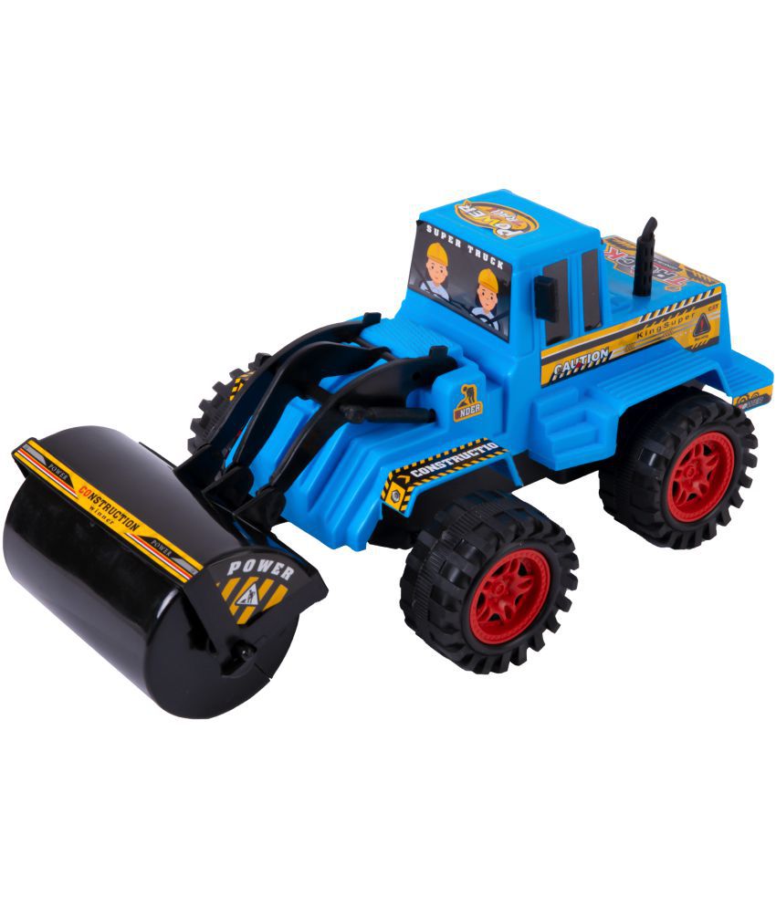 Big Size Road Roller Construction Vehicle for Kids, Push and Go Plasti ...