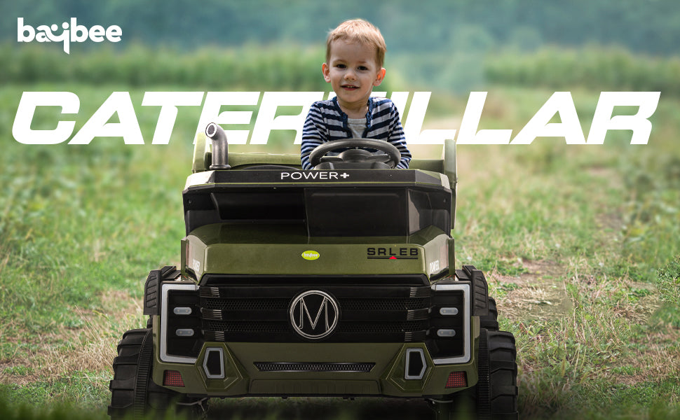 Battery Operated Ride On Dumper For Kids | 4x4 Caterpillar Truck– KidsROAR