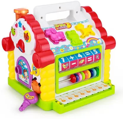 Multifunctional Musical Toys Baby Fun House (Multicolor) | 739 EDUCATI ...